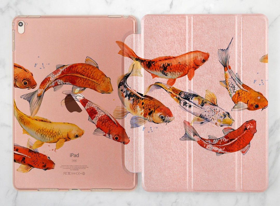 Gold Fish Case iPad Case Fish iPad 2017 Case iPad 10 2 iPad Smart Case ...
