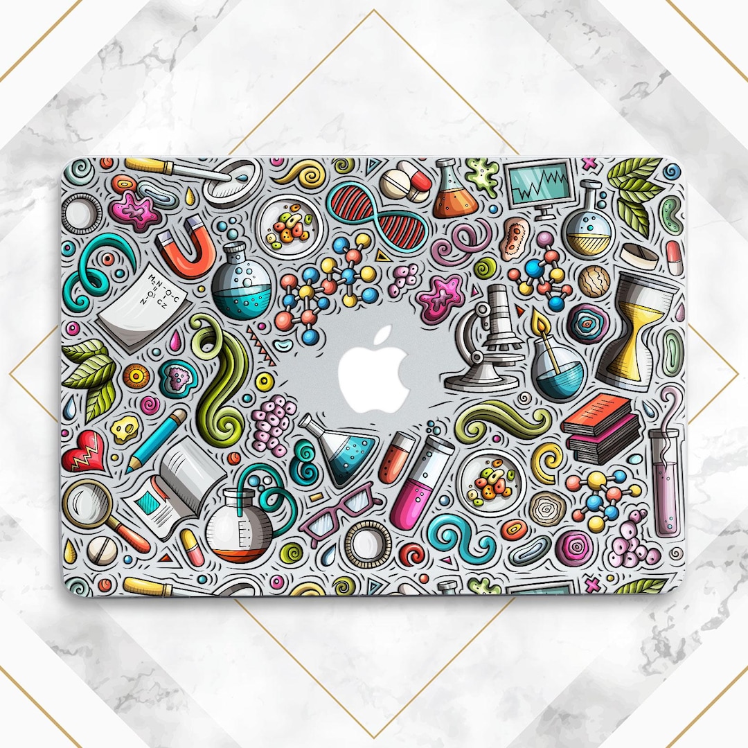MacBook Case Science Nerd Print Case Chemistry Physics MacBook Case ...