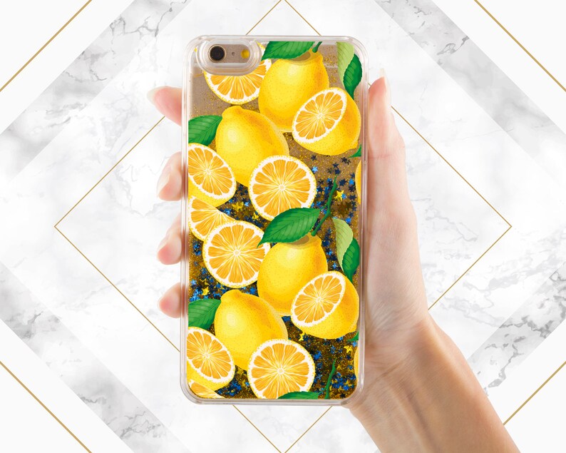 IPhone lemon case Phone case yellow iPhone case citrus Phone | Etsy