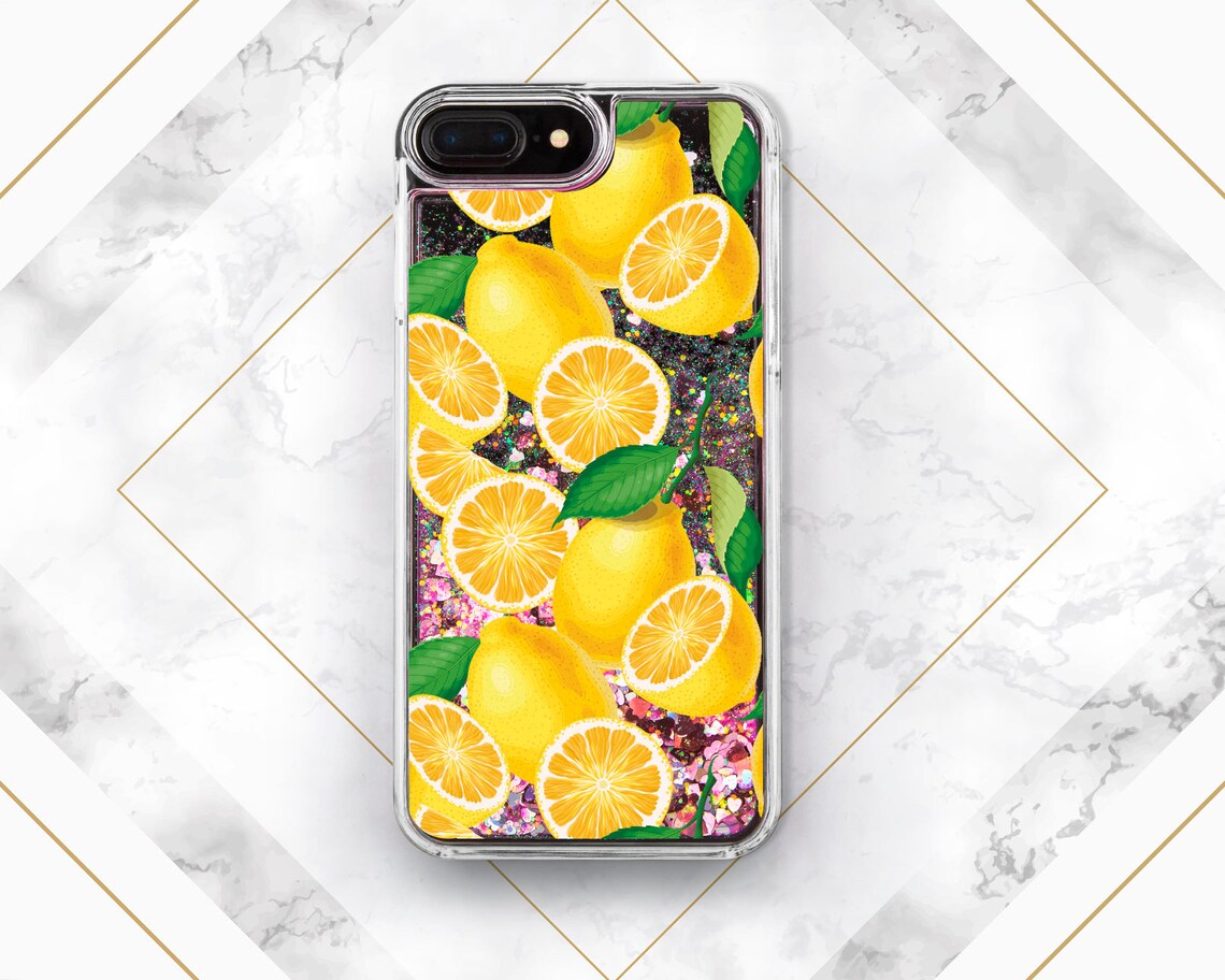 Iphone Lemon Case Phone Case Yellow Iphone Case Citrus Phone - Etsy