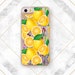 IPhone Lemon Case Phone Case Yellow iPhone Case Citrus Phone Case With ...