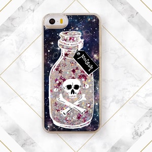 Phone Case Creepy Halloween Decor iPhone Case Skull Poison Galaxy Phone ...