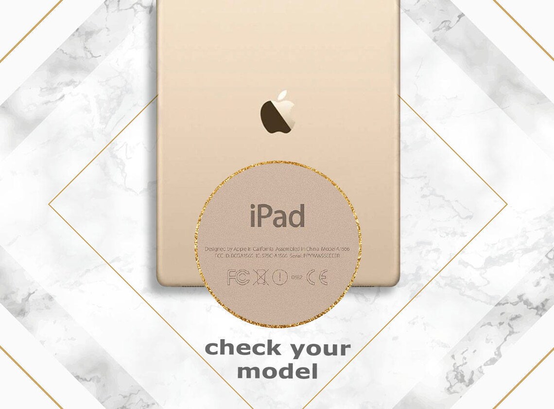 IPad Case Gold iPad Case Girly Black Case Rose Gold Case Red Cat Case ...
