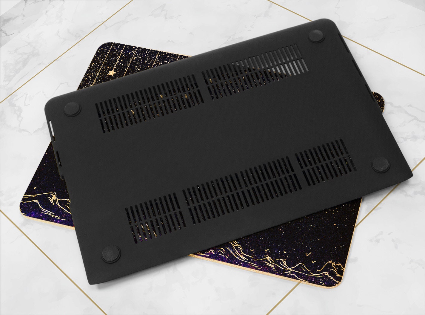 Macbook Case Stars Dark Night Pro 13 2019 Mountains Pro Retina | Etsy