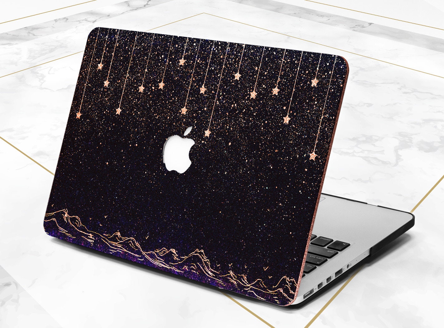 Macbook Case Stars Dark Night Pro 13 2019 Mountains Pro Retina | Etsy
