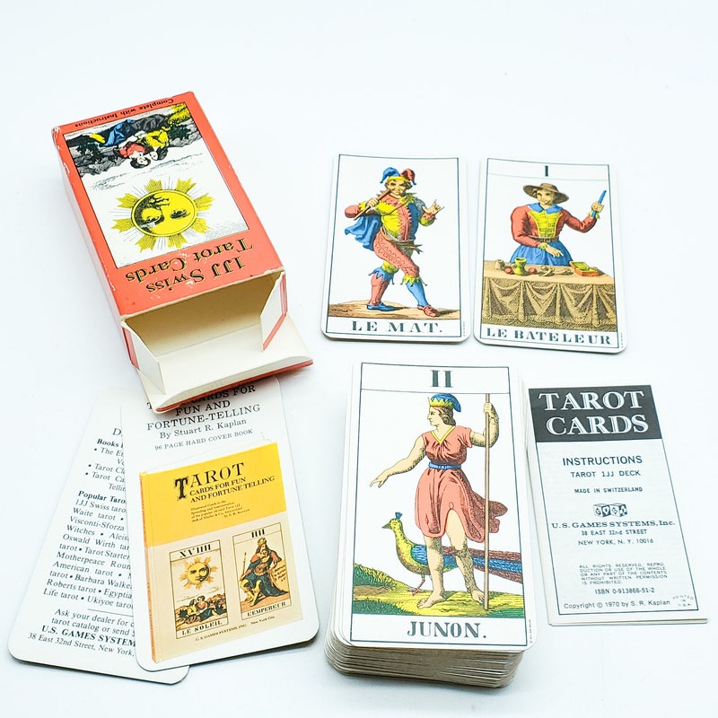 1jj Swiss Tarot Card - Etsy UK
