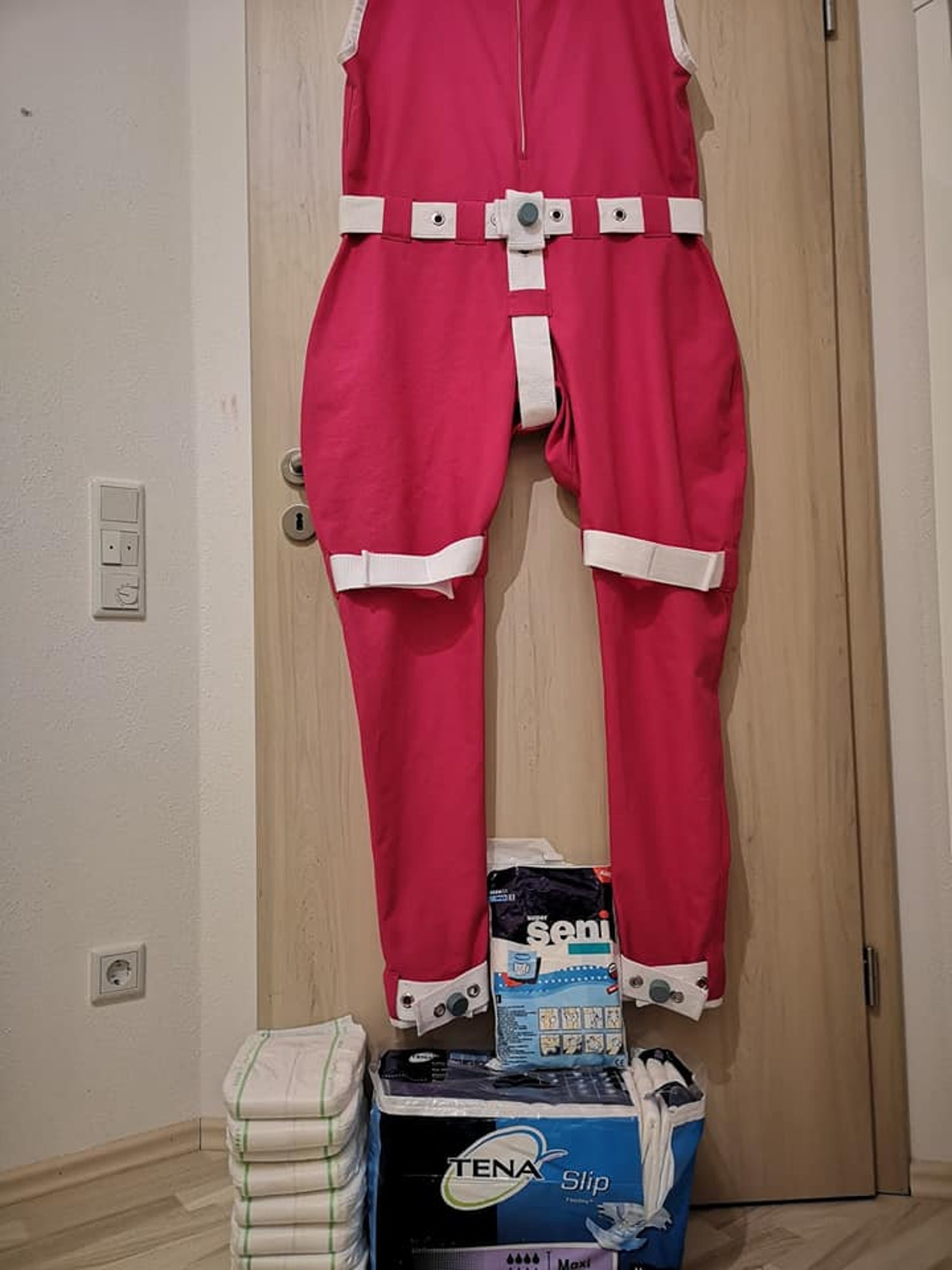 Fixing Suit Care Overall Abdl Restraint Body Shackles Bondage Etsy | My ...