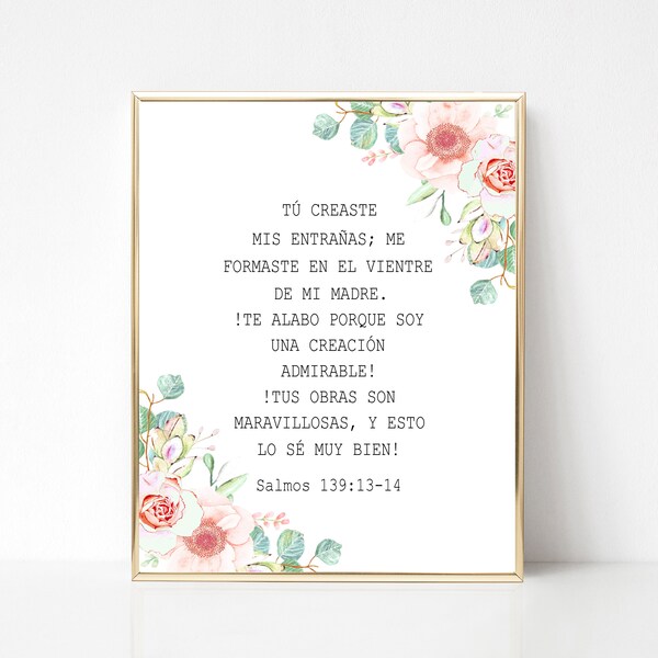 Psalm 139 13 14 - Etsy