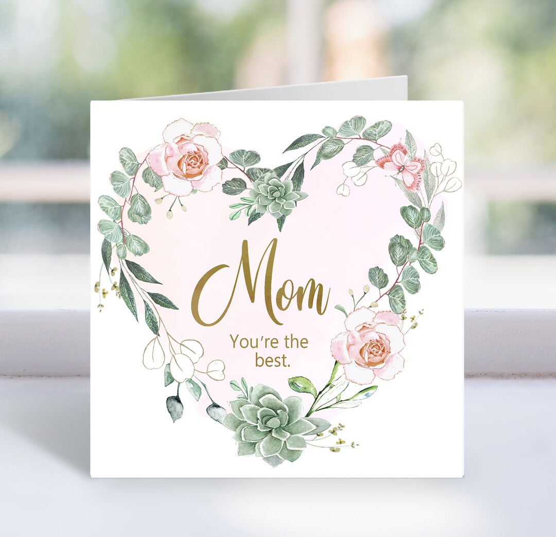 Mum Card, PRINTABLE Card, Mother's Day Card, New Mom Gift, Mother's Day ...
