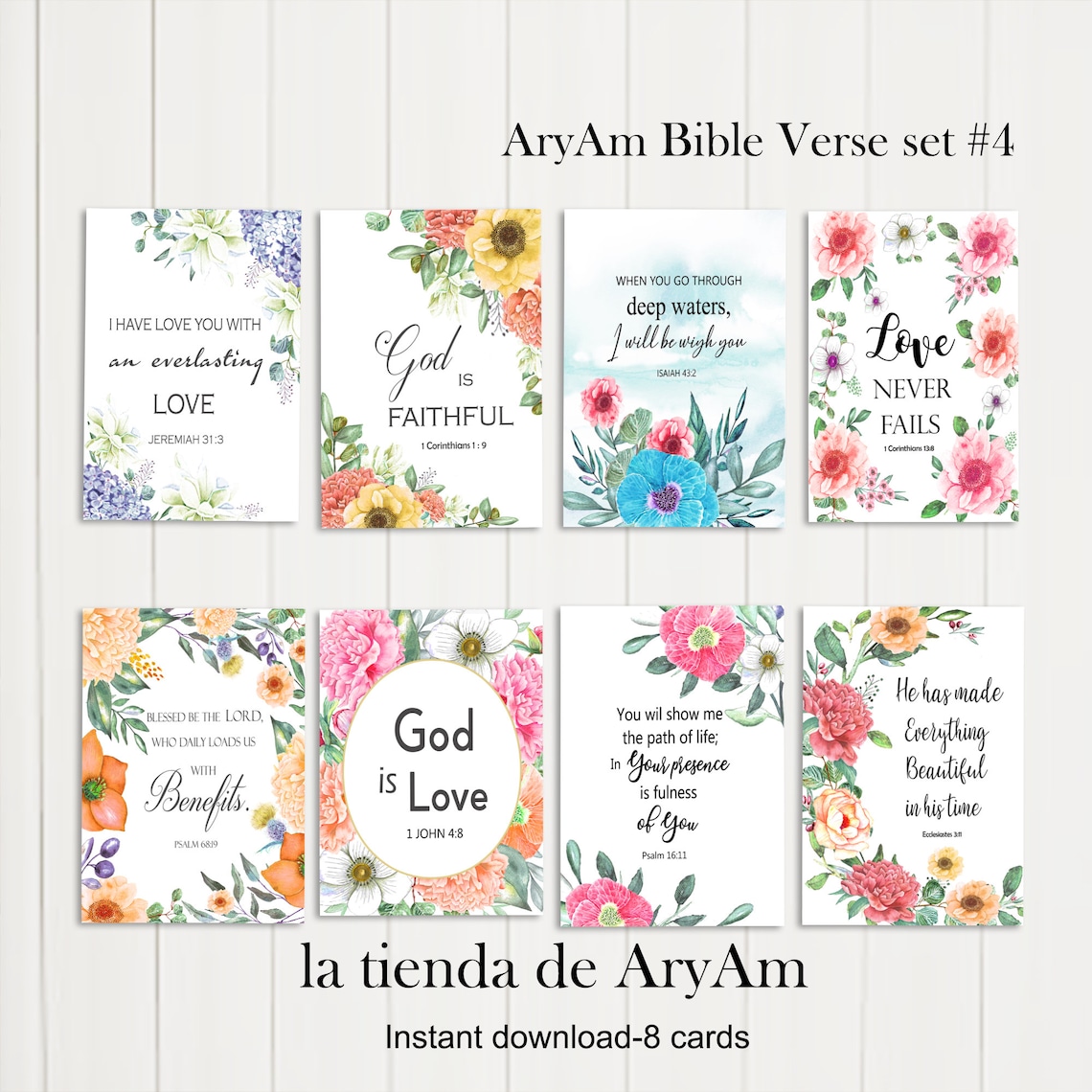 Bible Verse Tags Collage Sheet Scripture Art Tags3.50 | Etsy