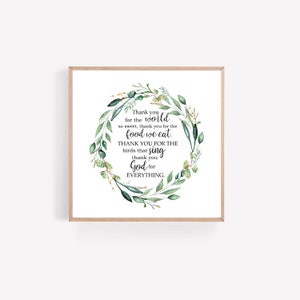 Thank You GOD for Everything, Inspirational Religious Quote, Thank You ...