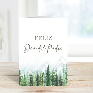 Spanish Father's Day, Feliz Dia Del Padre Printable, Printable for Dad ...