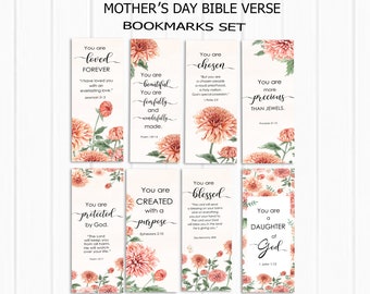 Printable Bible Verses Bookmarks Instant Digital Download for - Etsy ...