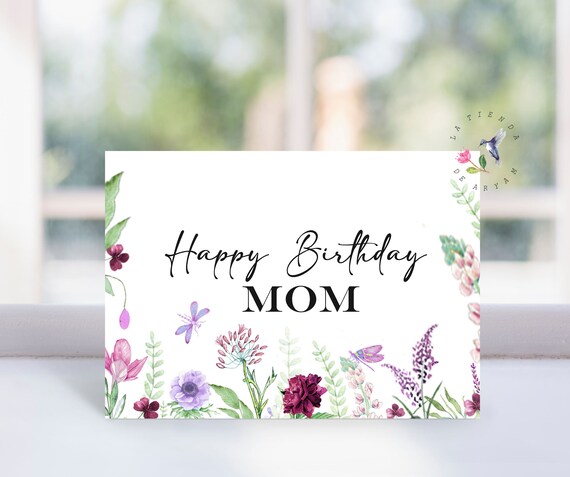 Happy Birthday Mom Banner