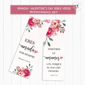 Spanish Bible Verse Bookmarks, Spanish Bible Bookmarks, Spanish ...