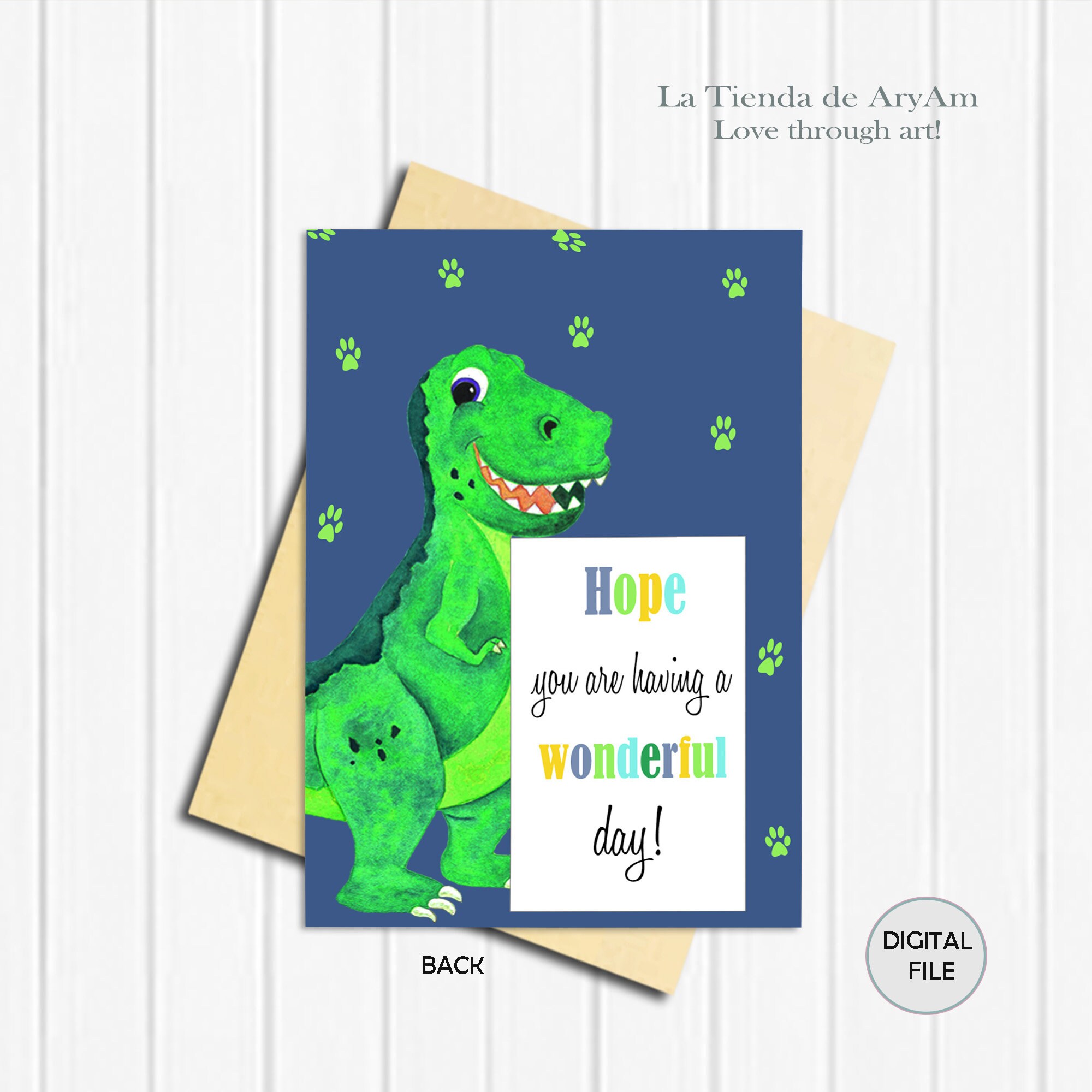 Greeting cards for kids Printable Inspirational cards for | Etsy