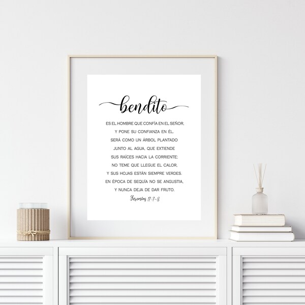 Jeremiah Bible Verse - Etsy