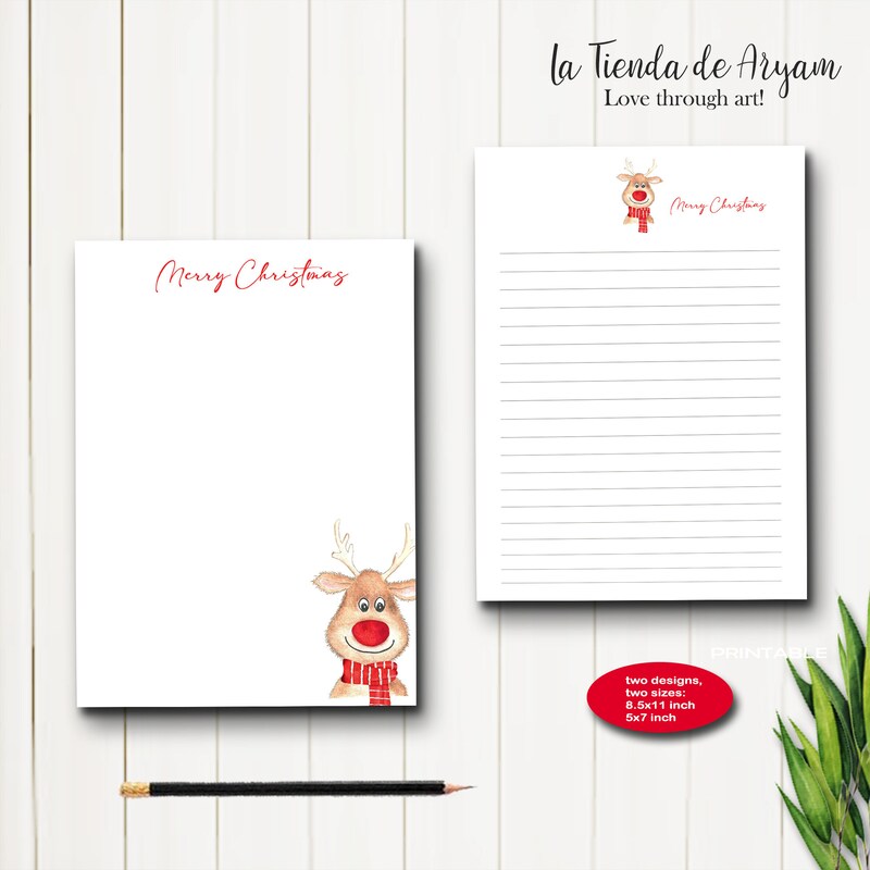 Christmas Stationery - Etsy