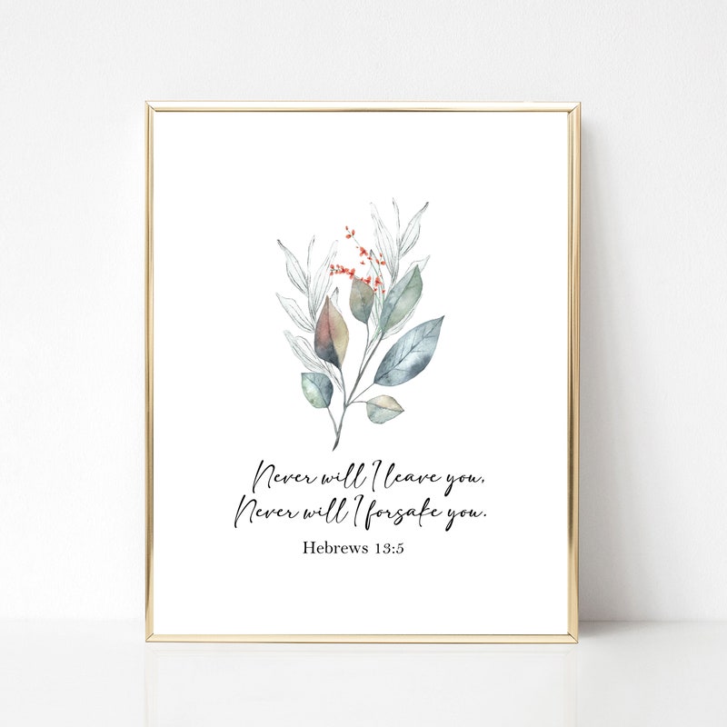 I Will Never Leave - Etsy