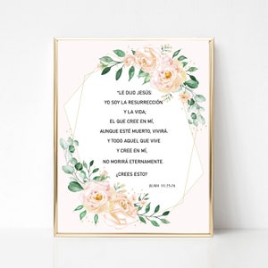 Printable Spanish Easter Bible Verse Set, Set X8 Spanish Easter Bible ...