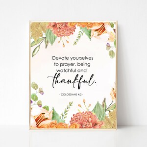 Printable Thanksgiving Bible Verse Set, Thanksgiving Bible Verse ...