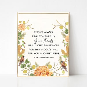 Printable Thanksgiving Bible Verse Set, Thanksgiving Bible Verse ...