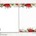 Printable Spring Notepad Spring Stationery Set Floral Notepad ...