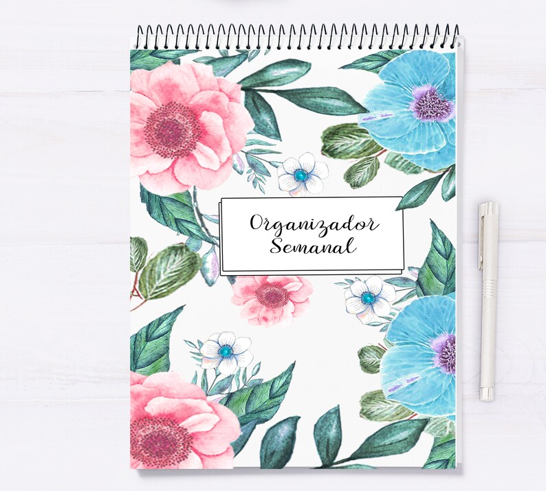 Spanish Weekly Organizer Perpetual Planner Printable | Etsy
