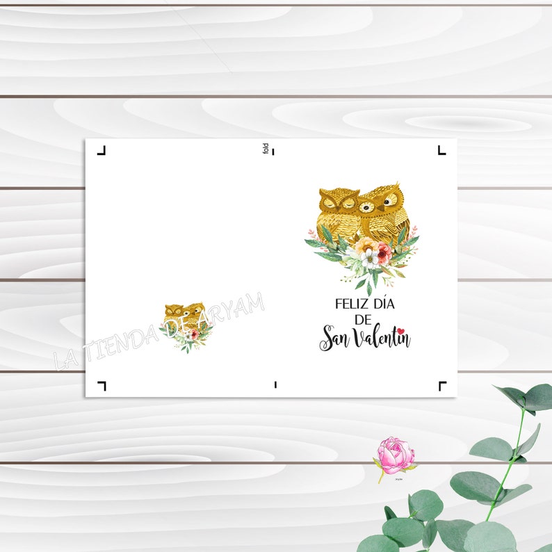 Feliz Dia De San Valentin Printable Card Spanish - Etsy