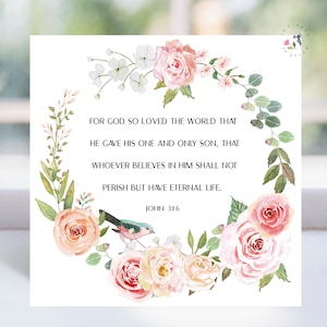 Easter Printable Bible Verse Cards, Easter Scripture Cards, Easter ...