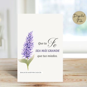 Printable Spanish Inspirational Cards, Printable Spanish Motivational ...