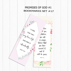 Printable Bible Verse Bookmarks, Mother's Day Bible Verses Bookmarks ...
