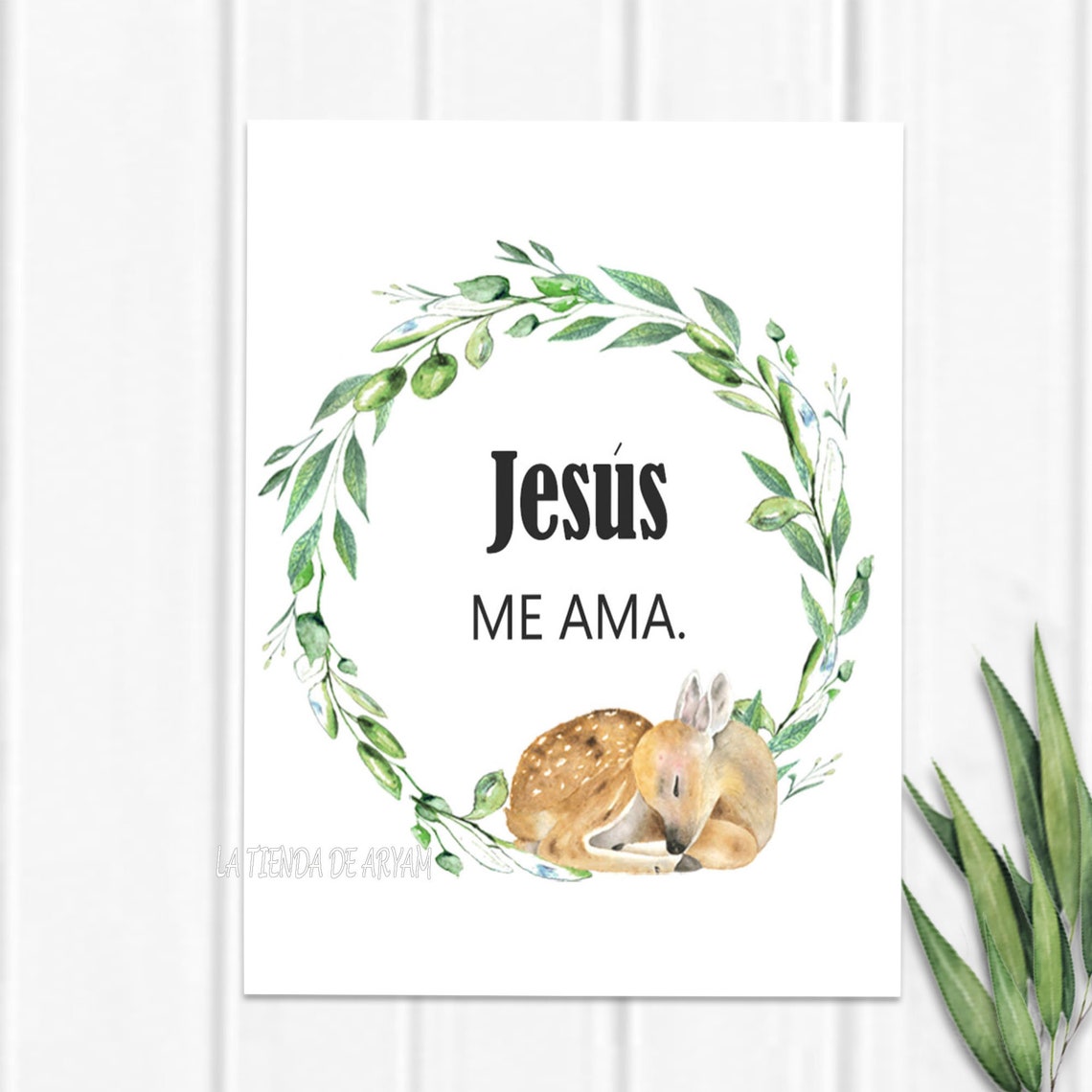 Spanish Jesus Loves Me Wall Art Christian Nursery Decor - Etsy