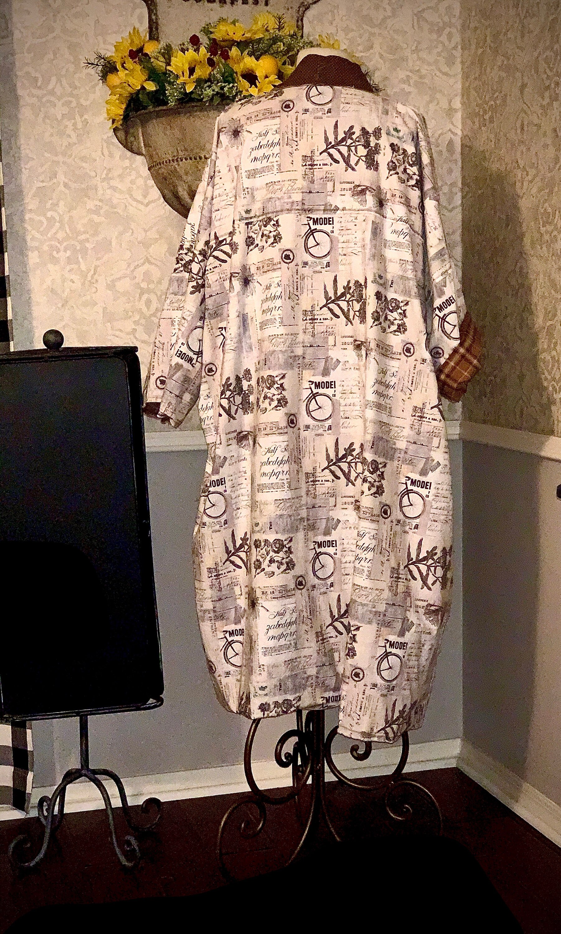 Bon Temps Duster/jacket PDF Sewing Pattern - Etsy Australia