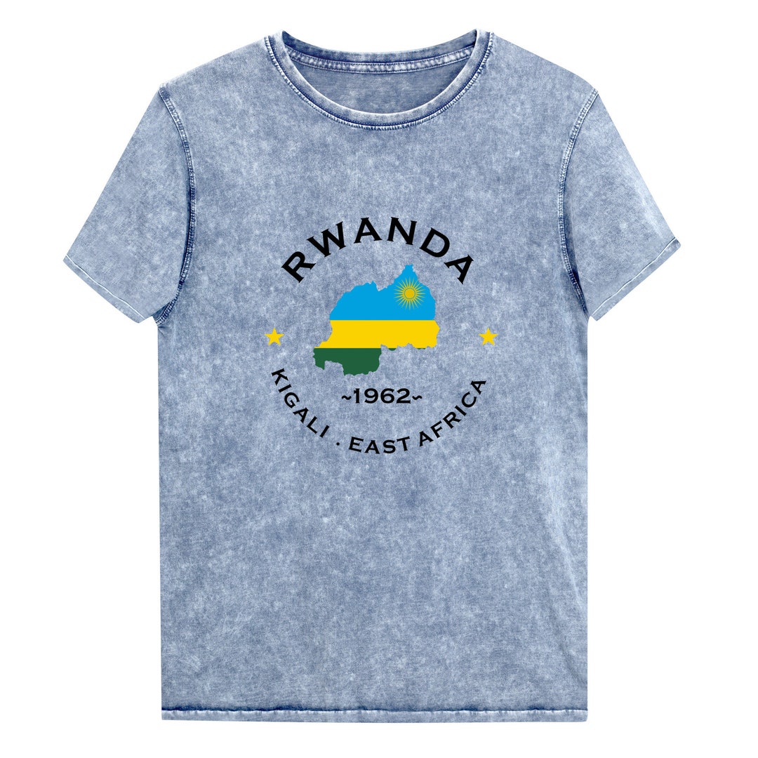 Rwandan Denim T-shirt - Etsy