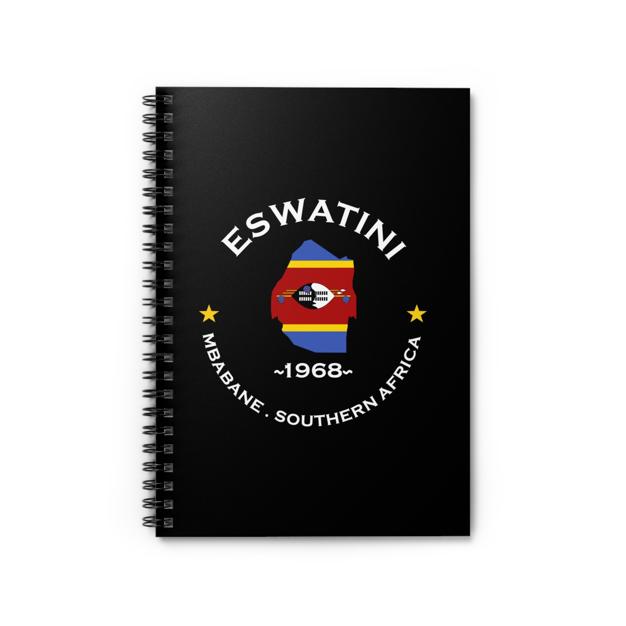 Eswatini Inspired Spiral Notebook, African Notebook, African Notepad ...