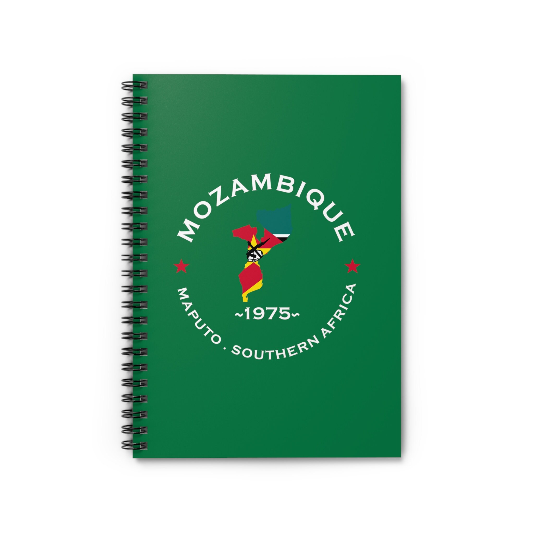 Mozambique Inspired Spiral Notebook, African Notebook, African Notepad ...
