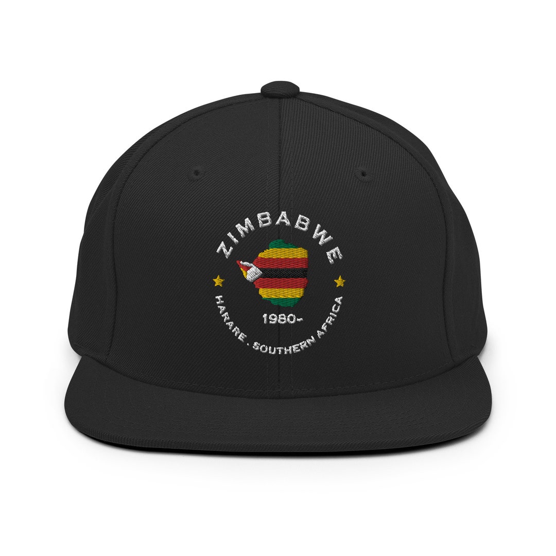 Zimbabwean Snapback Hat - Etsy