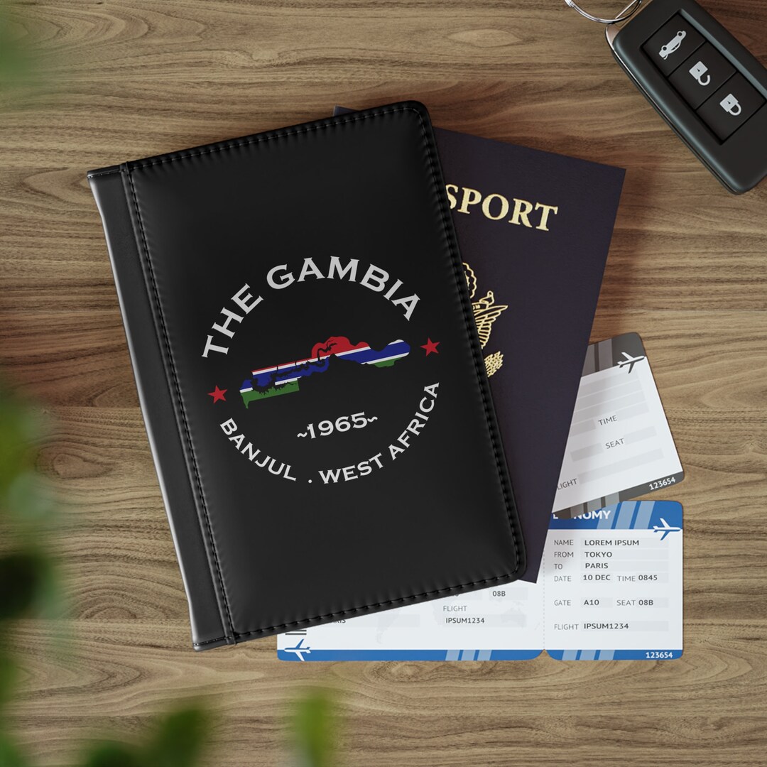 Gambian Passport Cover - Etsy