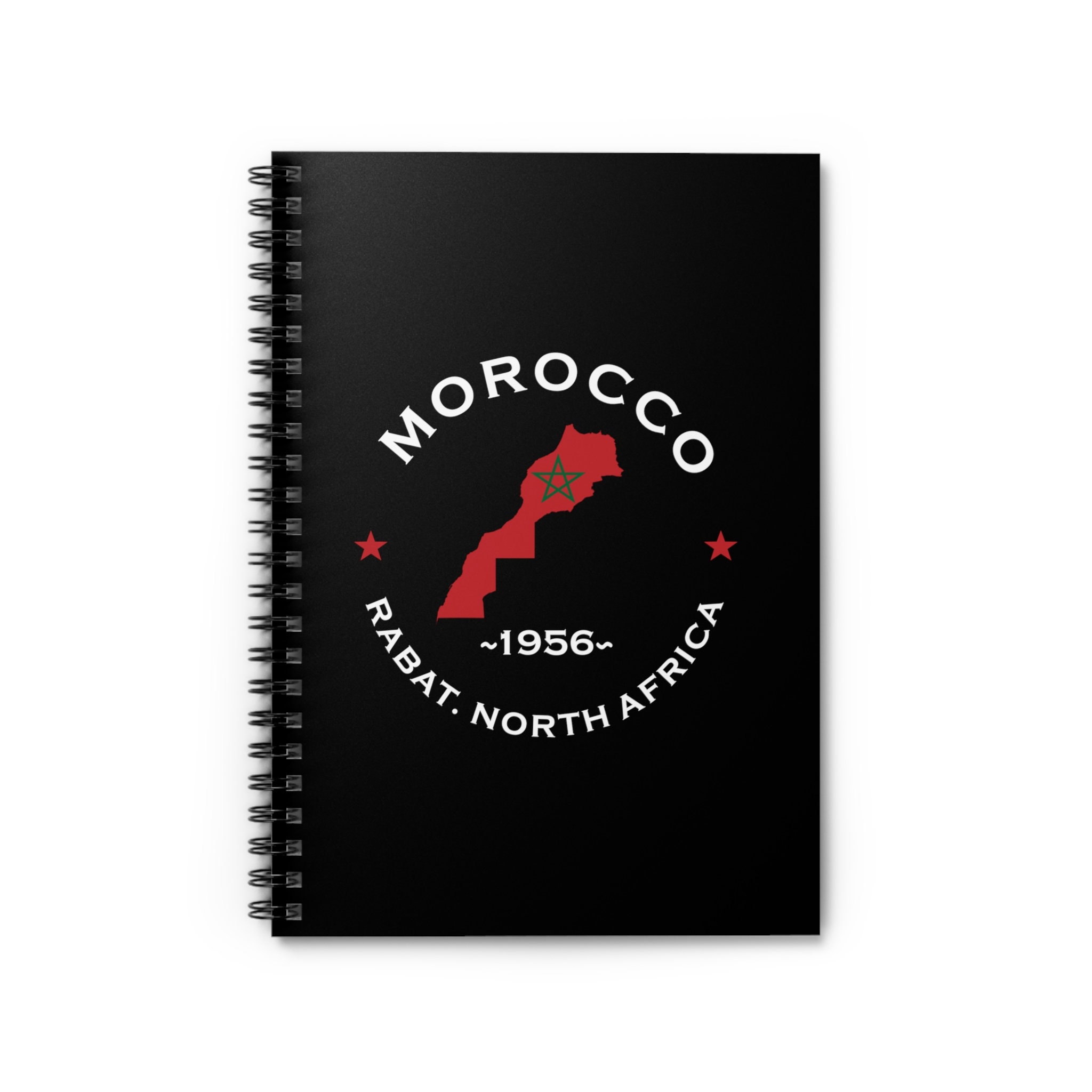 Morocco Inspired Spiral Notebook, African Notebook, African Notepad ...