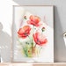 Poppy Poppies Wall Art Poster Print, Poppy Poppies Flower Market Poster ...