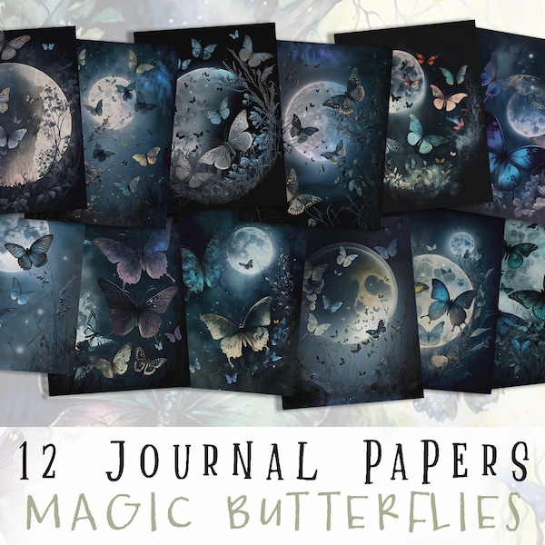 Butterfly Journal - Etsy