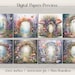 Fairy Tale Digital Paper: Enchanted Forest Backgrounds (12x12, Digital ...