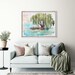 Willow Tree Watercolor Print, Boho Wall Decor, Weeping Willow Printable ...