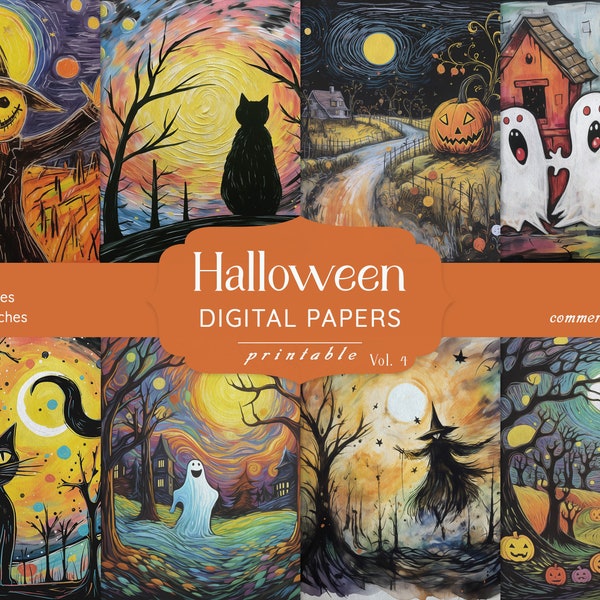 Halloween Rice Paper - Etsy