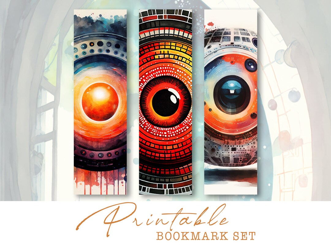 Sci-fi Ephemera Pack Printable – Futuristic Bookmarks & Journaling Tags ...
