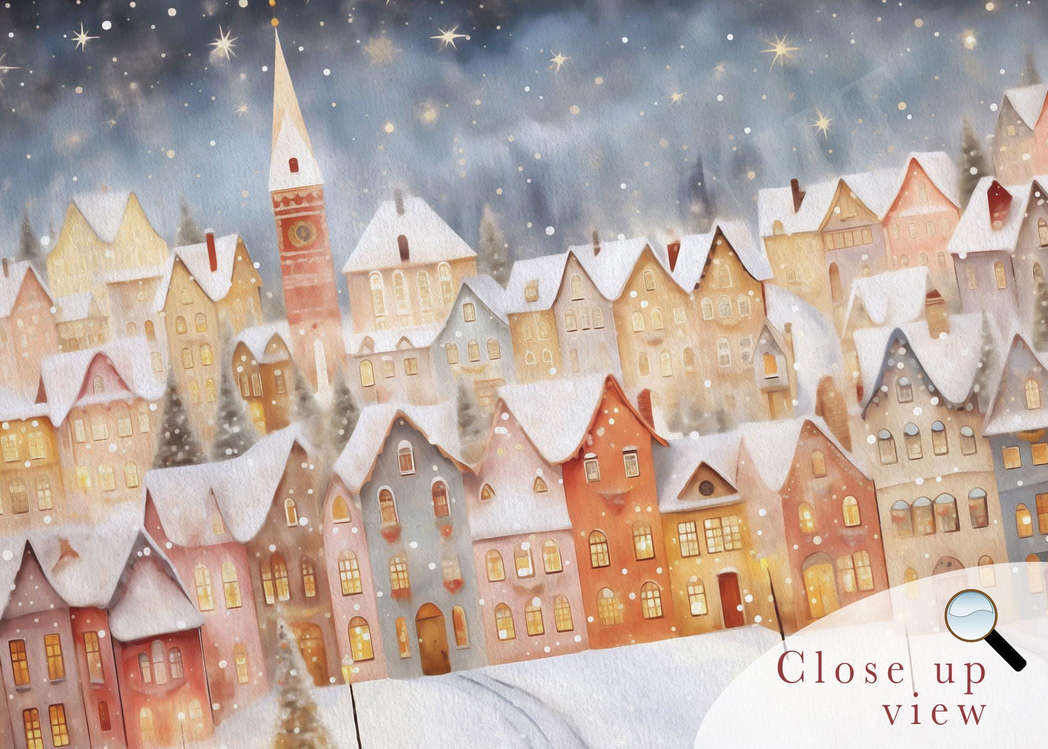 Christmas Scrapbook Paper: Festive Holiday Backgrounds (digital ...