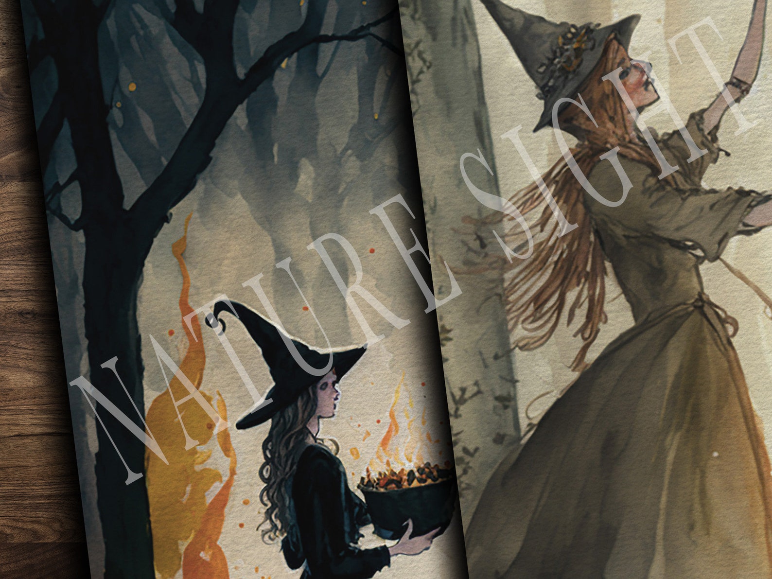Witch Scrapbook Paper, Gothic Junk Journal, Bos Printable Pages ...
