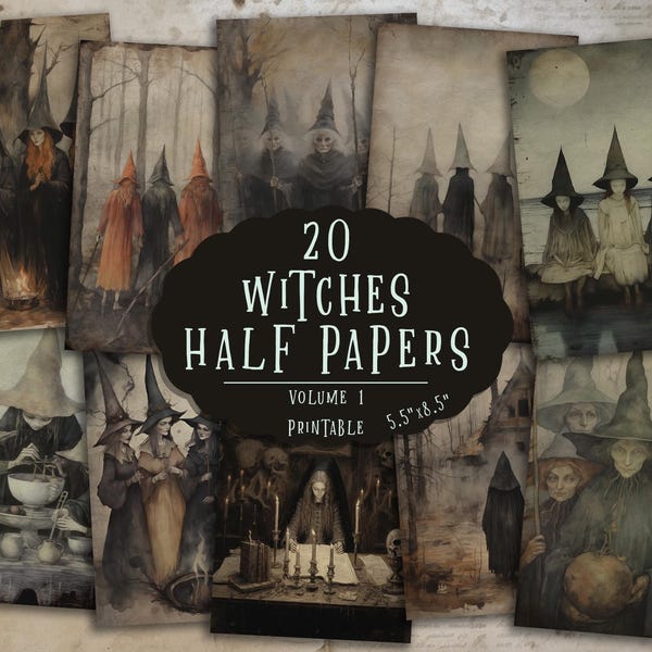 Witch Printables - Etsy