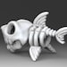 Cute Shark Skeleton 3D Model, STL File (for 3D Print) - Etsy